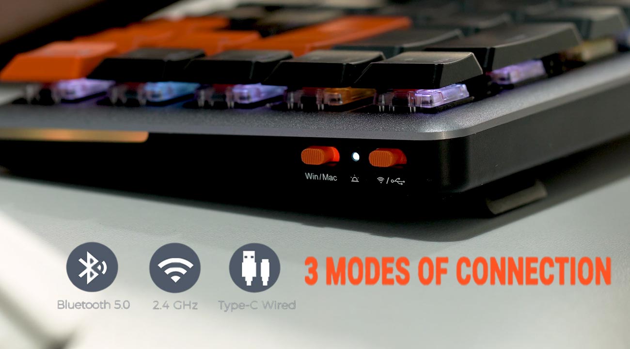 EKSA Glimmer Wireless RGB Mechanical Gaming Keyboard Review