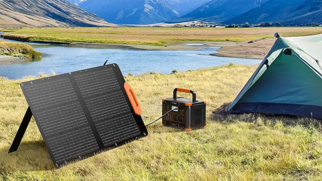 GRECELL Solar Panel 100W and Portable Power Station 500W: Best Duo
